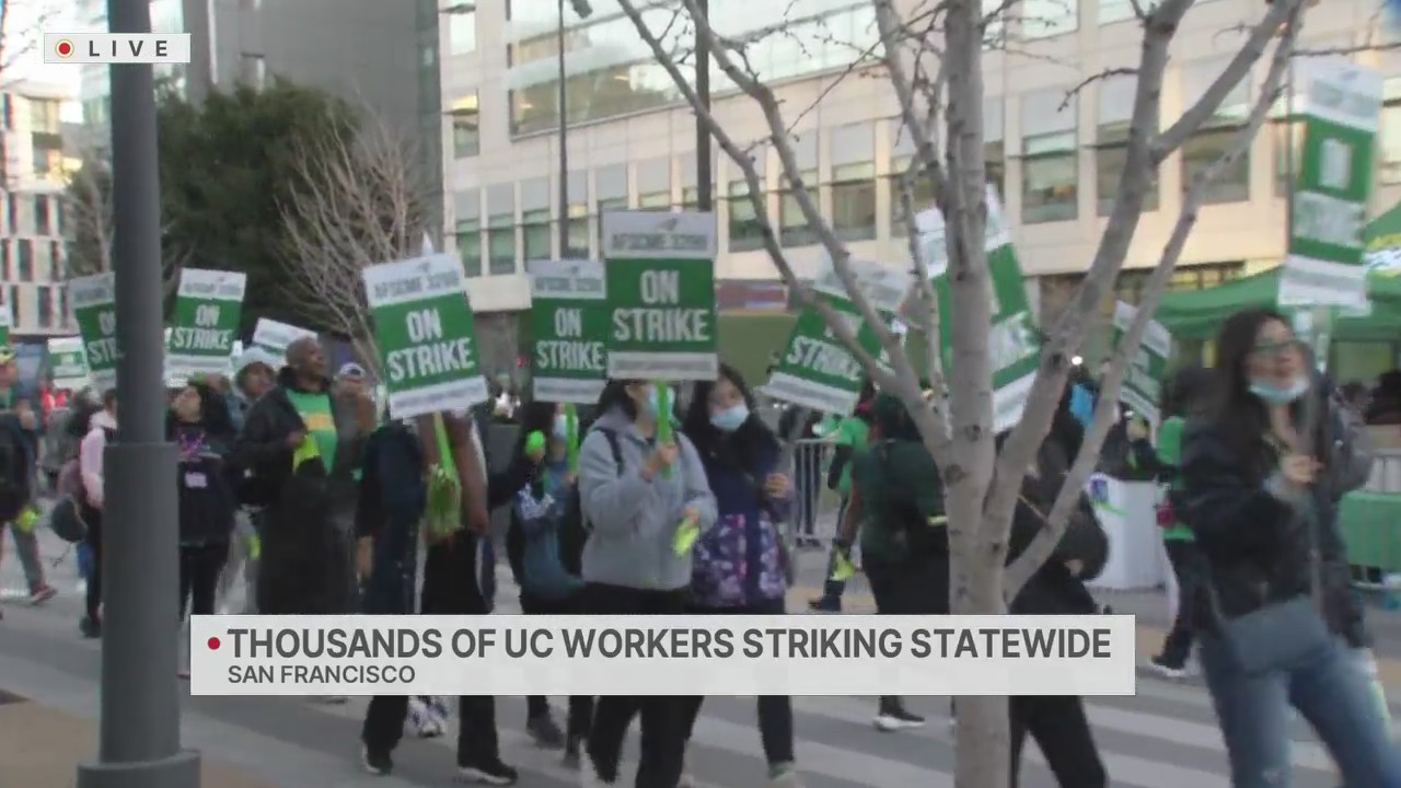 Thousands of University of California workers striking statewide – KRON4