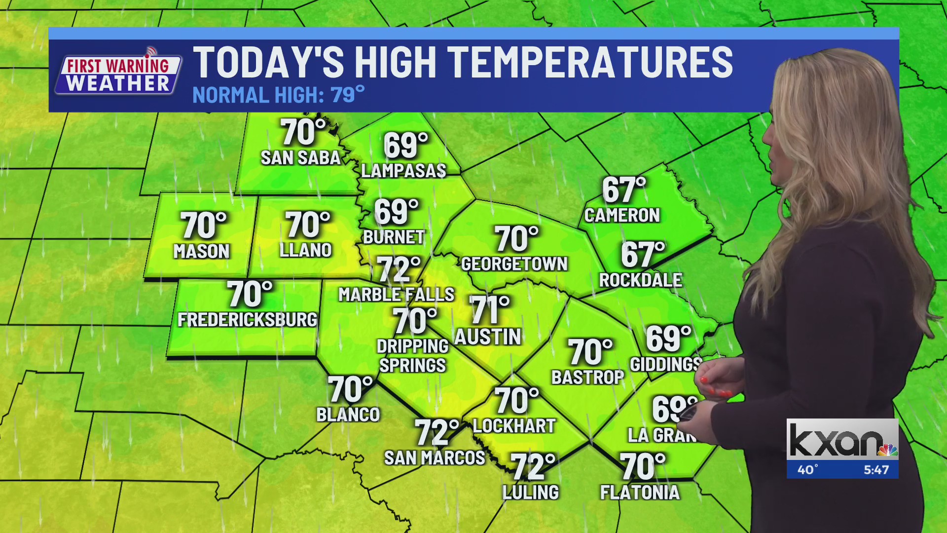 First Warning Weather Morning Forecast with Meteorologist Kristen ...