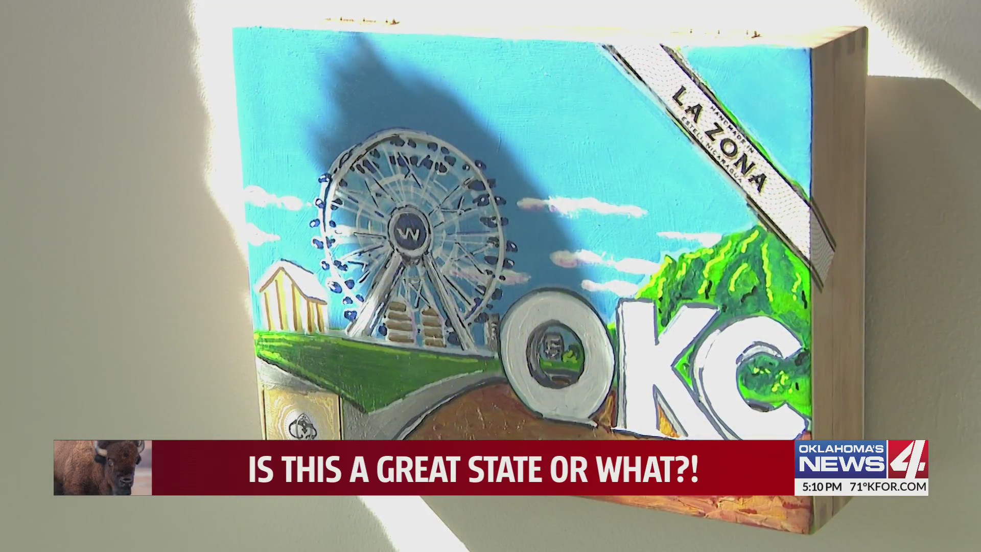 A Quarter-Century history of OKC in oil paint, the art of Clint Stone ...