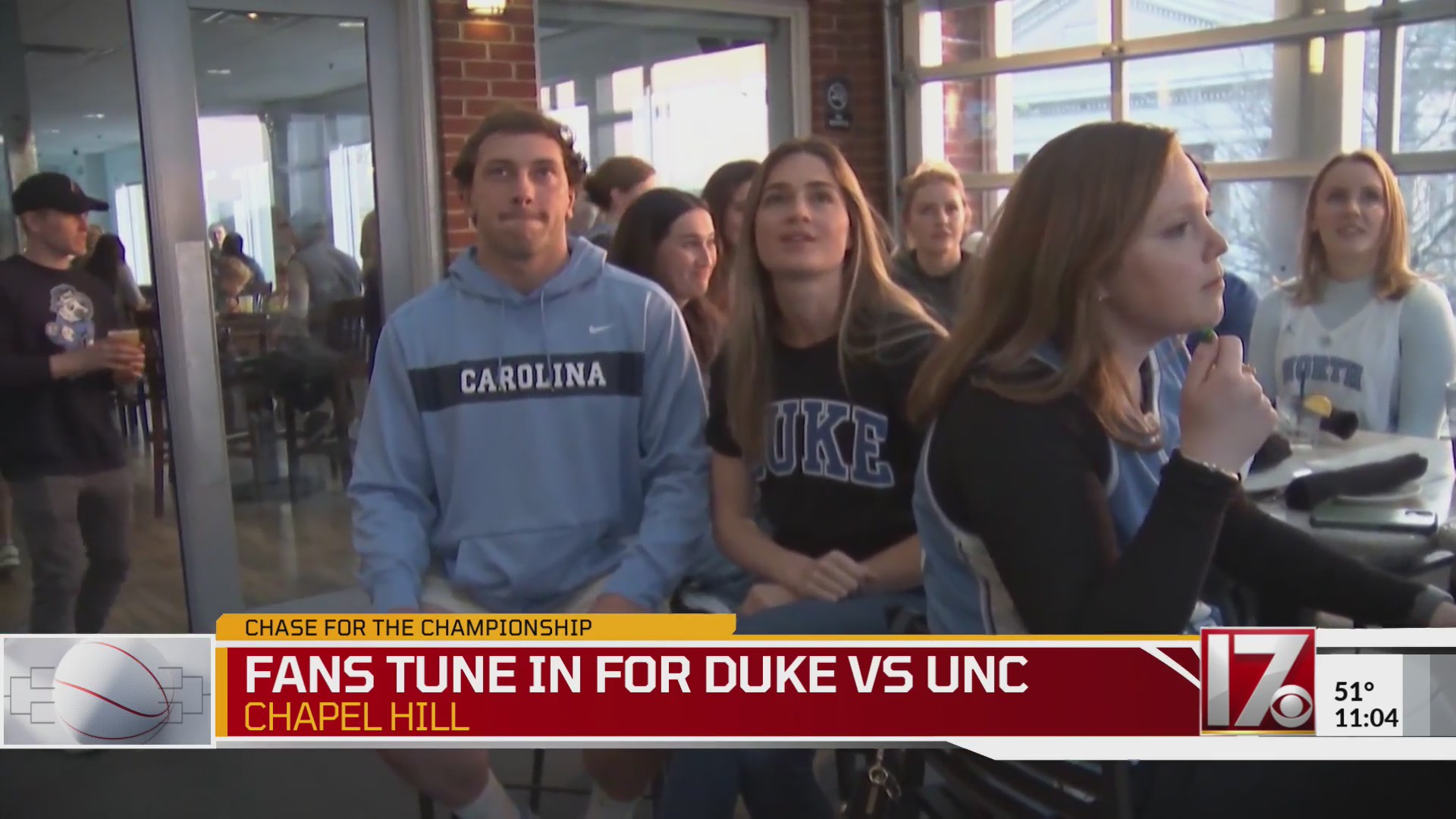 UNC, Duke fans in Chapel Hill react to latest rivalry game – CBS17.com