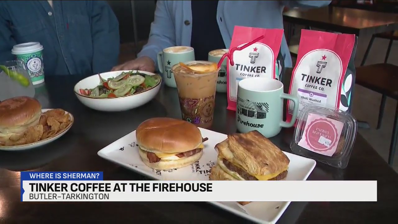 Where Is Sherman: Tinker Coffee at the Firehouse, Part 2 – Fox 59