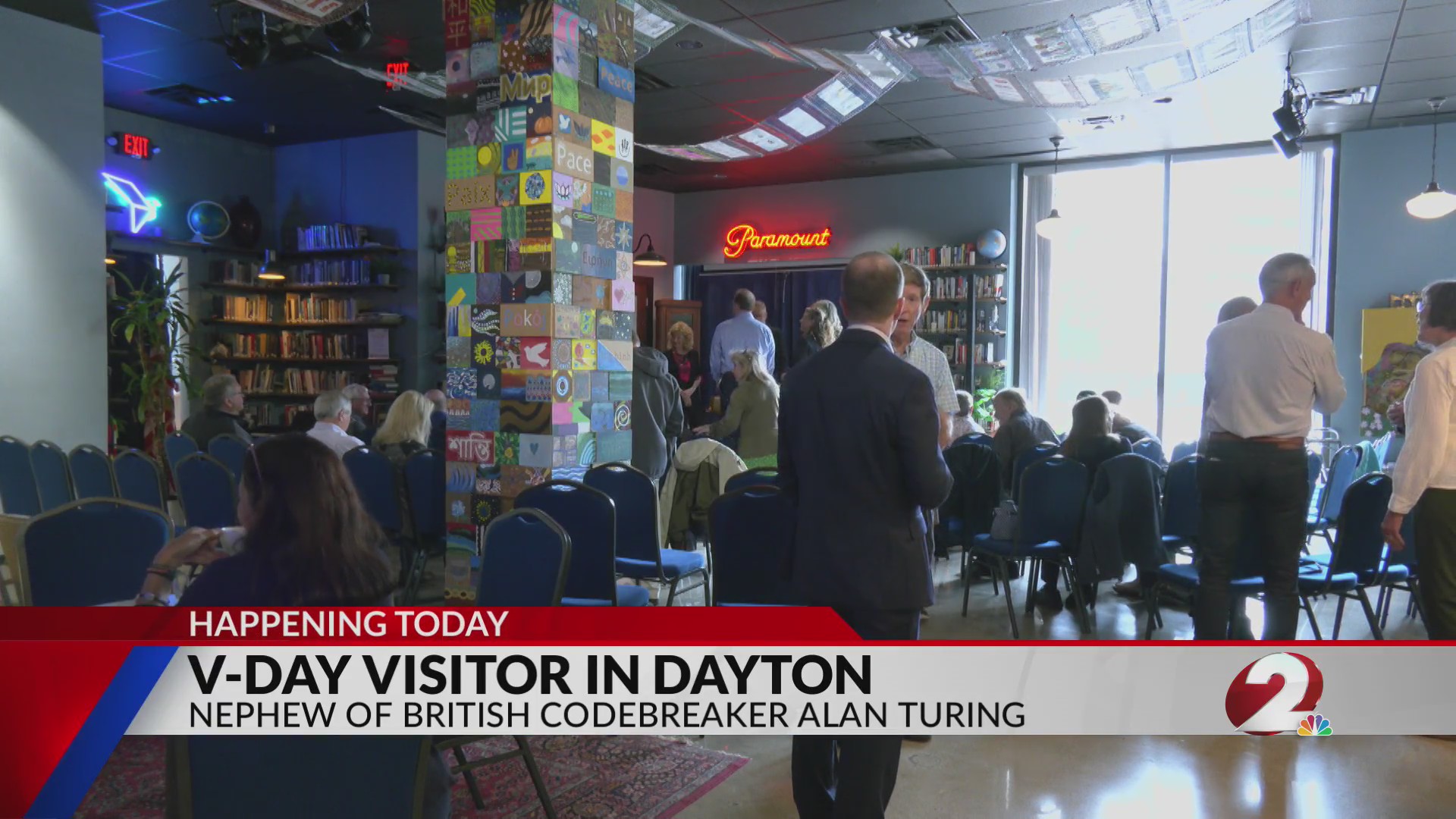 Nephew of British WWII codebreaker Alan Turing visits Dayton for V-E ...