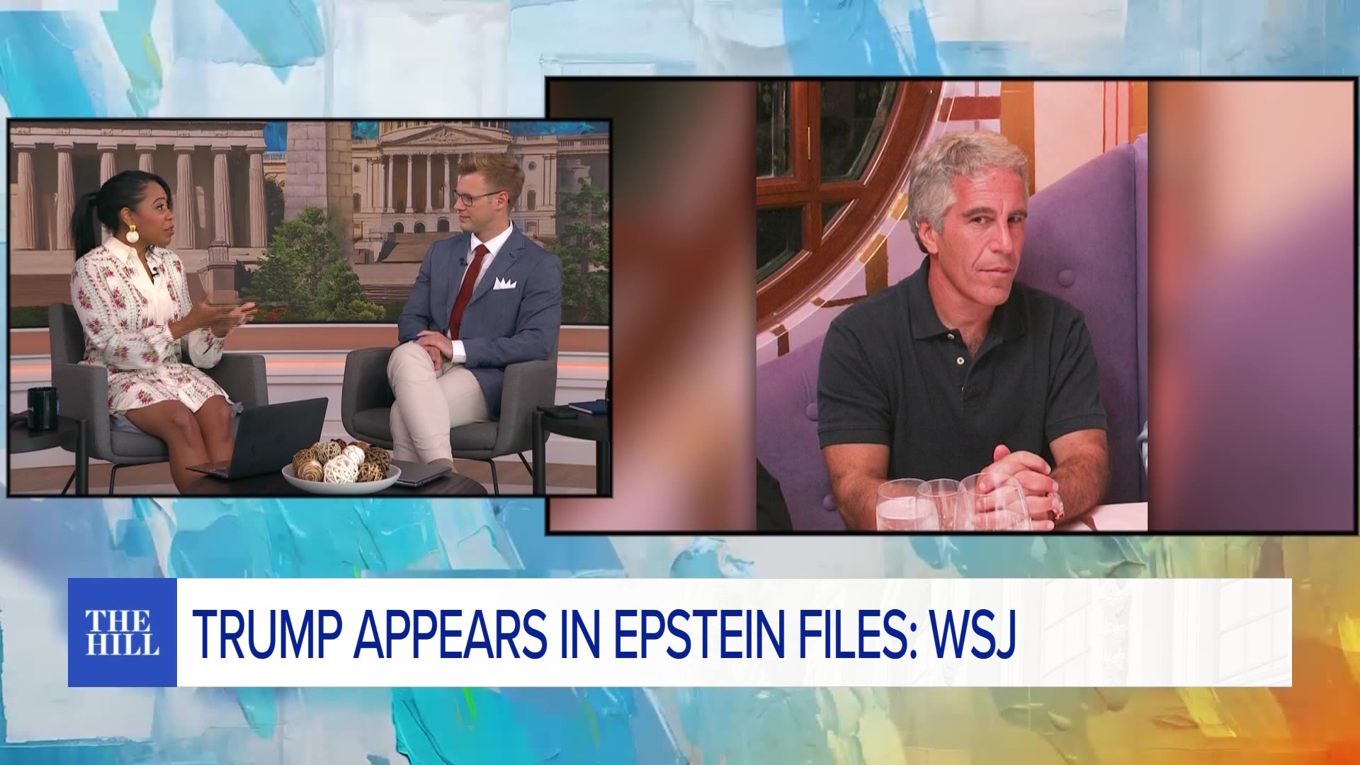 DOJ told Trump his name appeared in Epstein files, WSJ reports | RISING ...