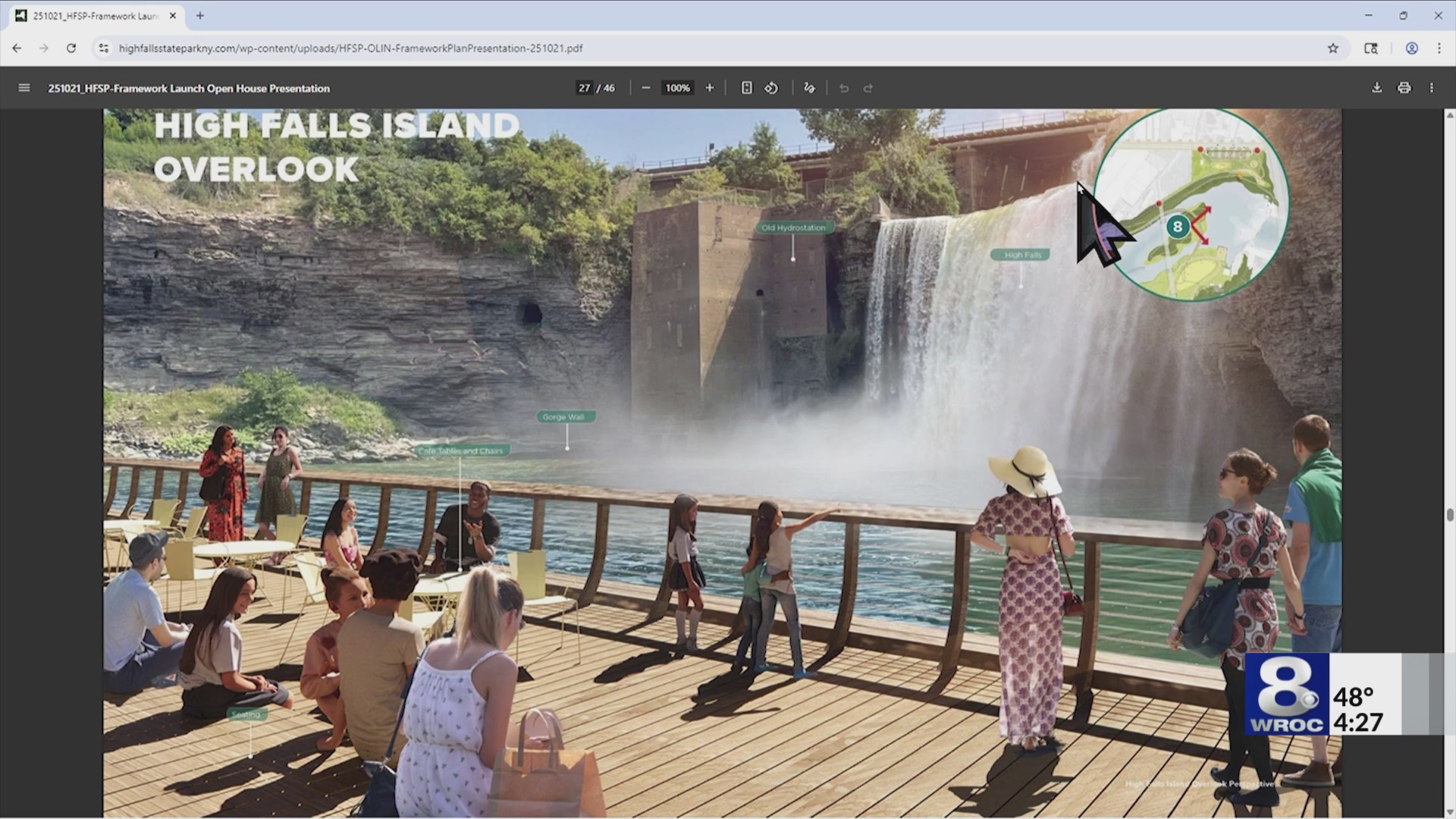 High Falls State Park plan explained by Adam Chodak – RochesterFirst