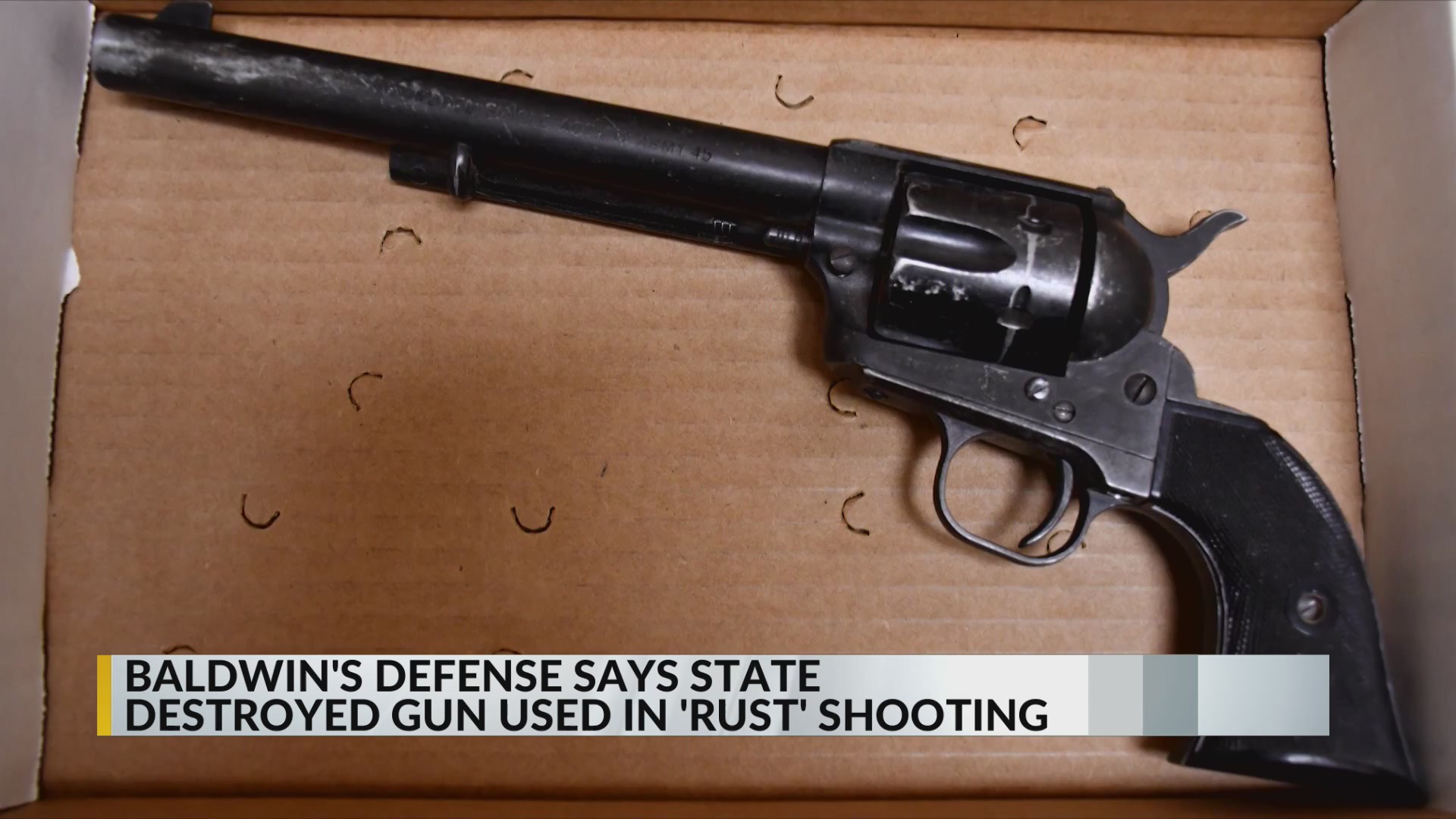 Gun used in Alec Baldwin ‘Rust’ shooting ‘destroyed by the state ...