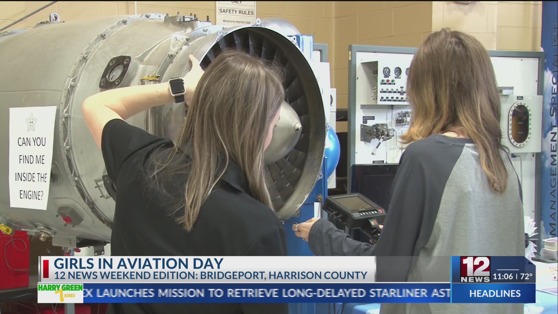 Girls in Aviation Day held at the Robert C. Byrd National Aerospace ...