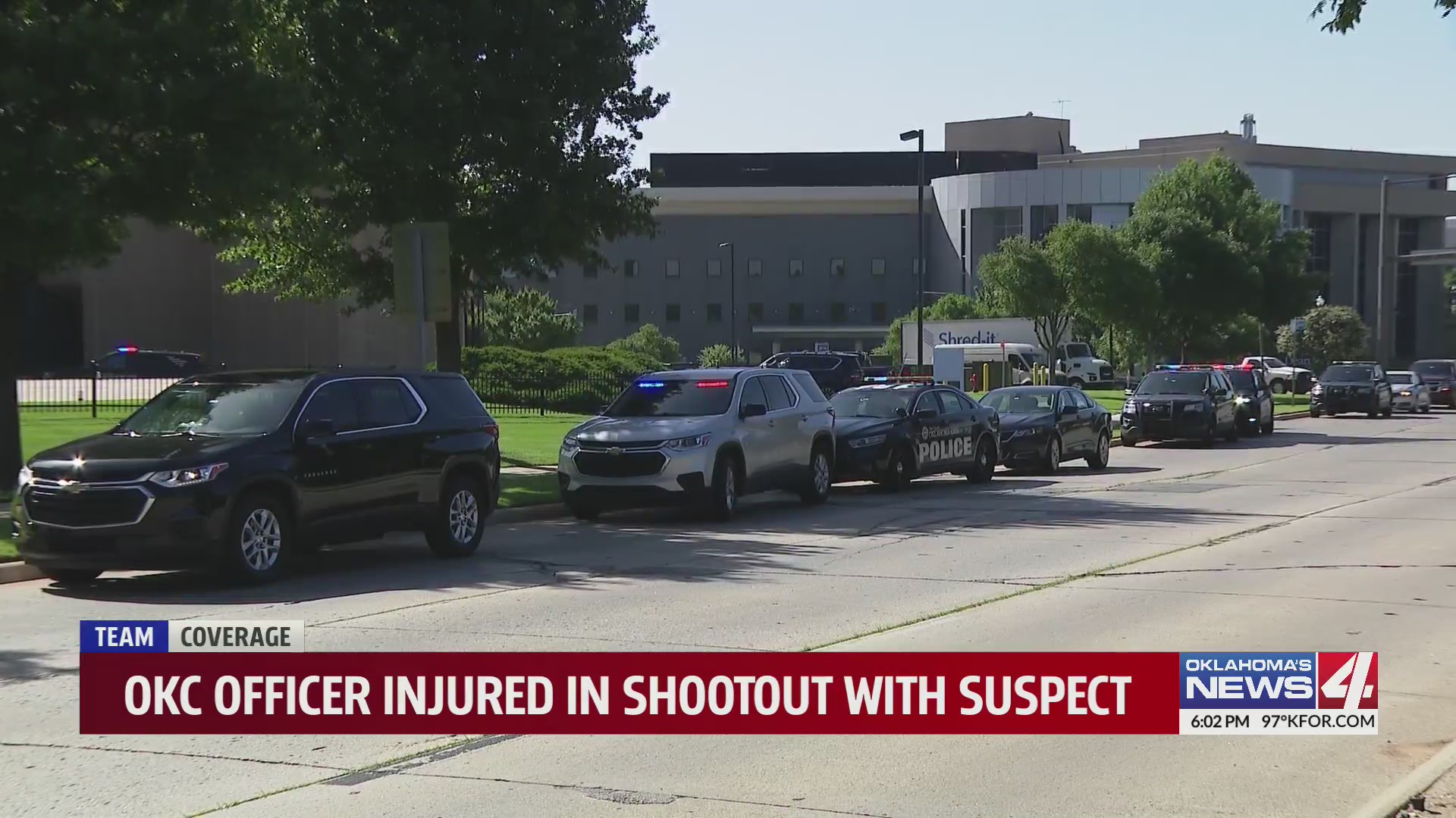 OKC officer injured in shootout with suspect – KFOR.com Oklahoma City