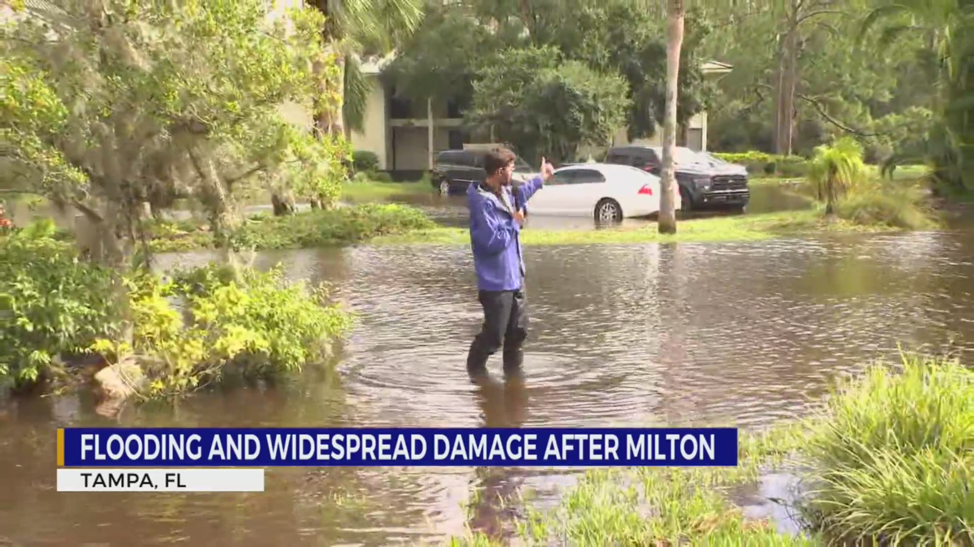 Flooding and widespread damage in Tampa, FL after Milton – WKRN News 2