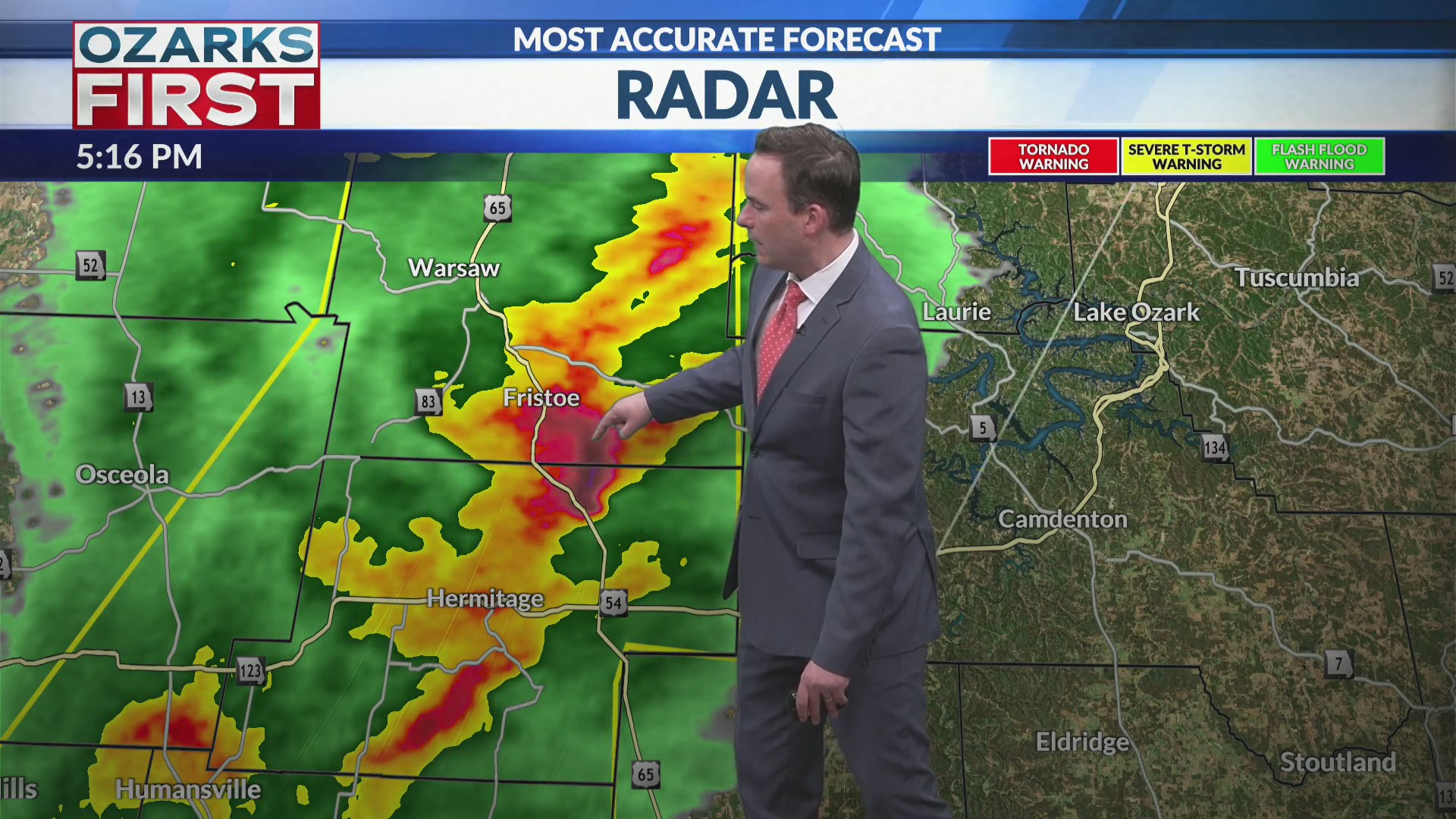 Severe weather sweeps through this evening – KOLR – OzarksFirst.com