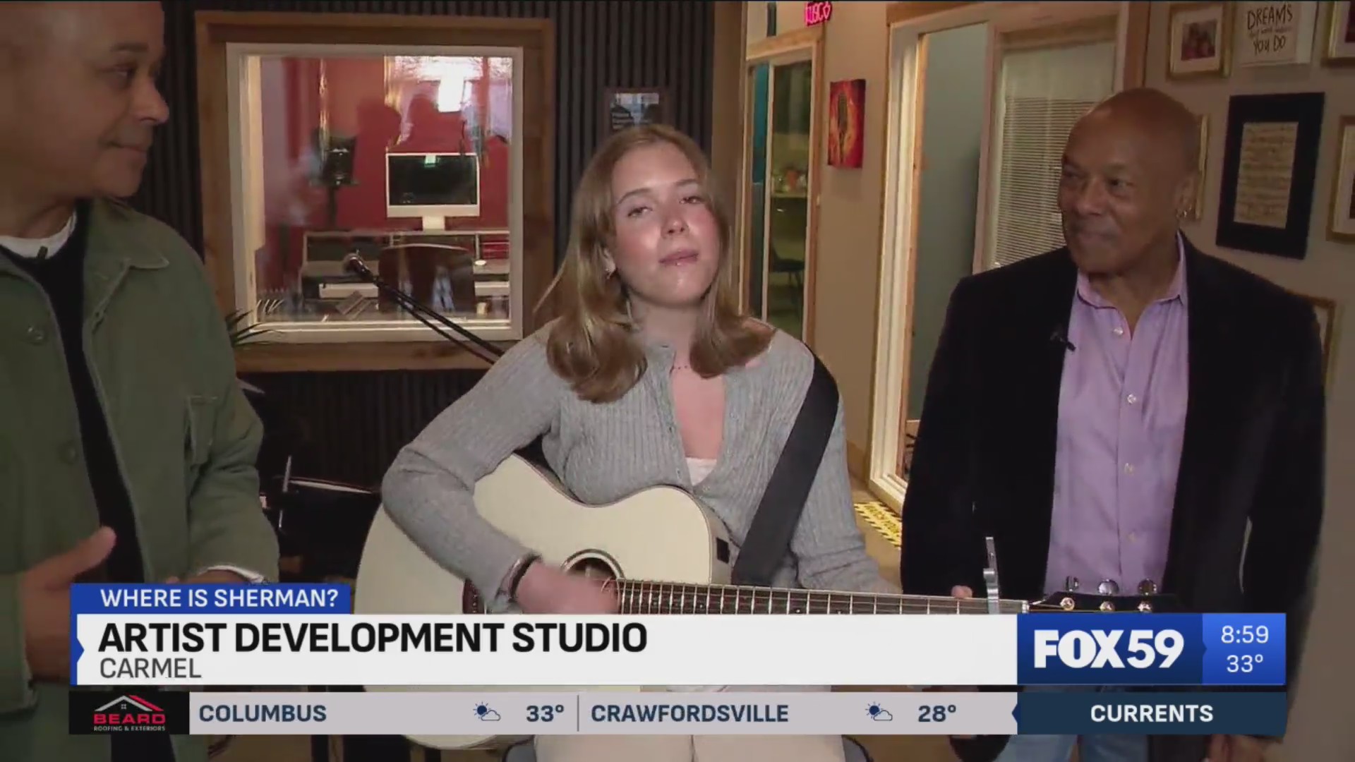 Where is Sherman? Artist Development Studio, Part 2 – Fox 59