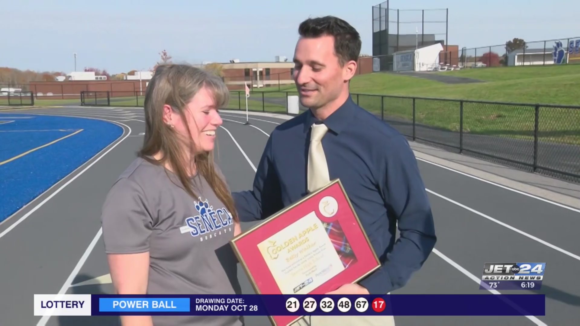 Golden Apple Award: Betsy Walker – Seneca High School – WJET/WFXP ...