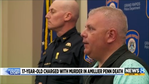 17-year-old charged with murder in Amillier Penn death – WOODTV.com