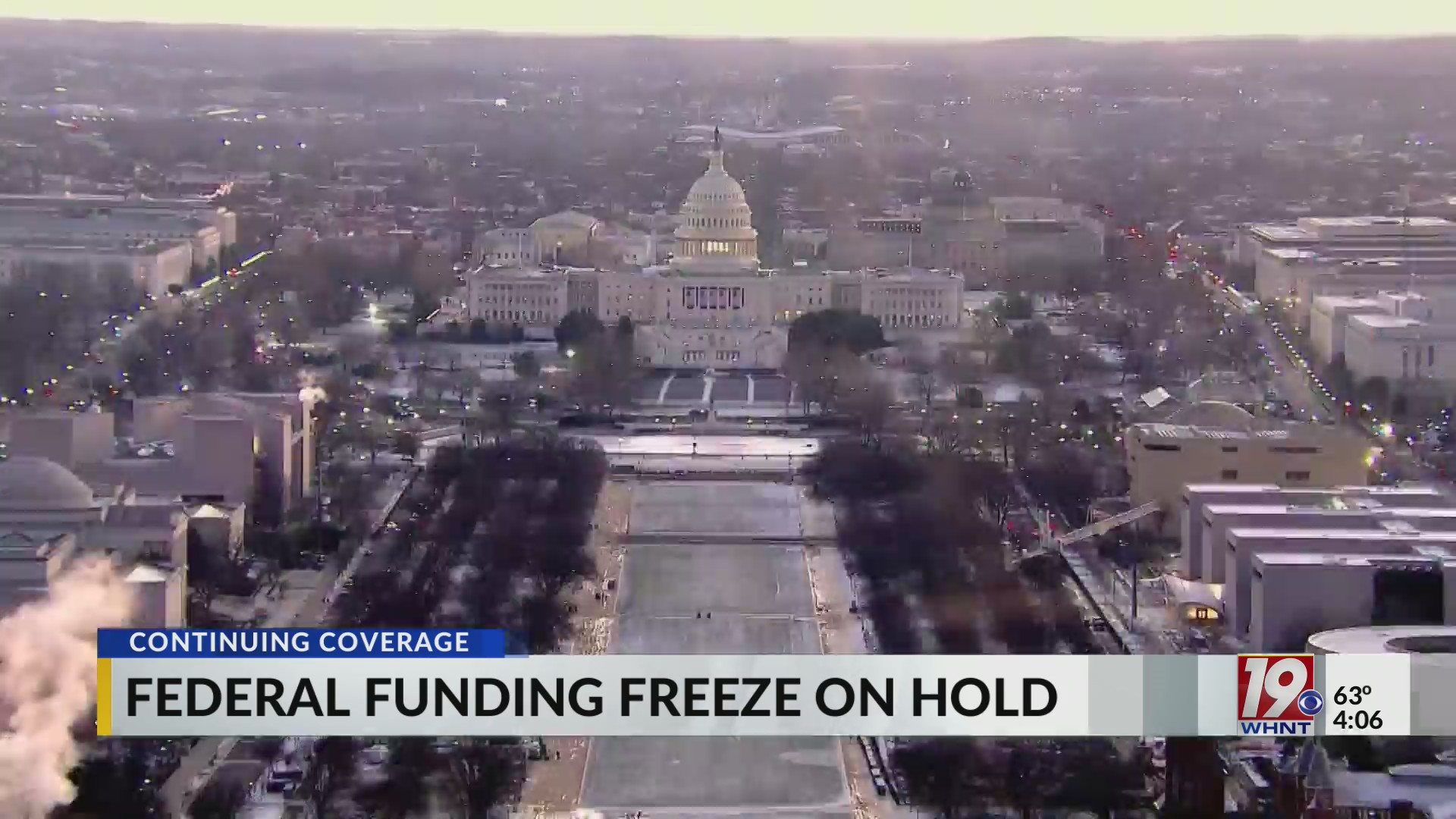 Federal Funding Freeze On Hold | January 29, 2025 | News 19 at 4 p.m ...