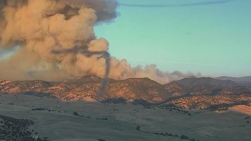 CAL FIRE Battalion Chief talks on the ongoing air attack operations in ...