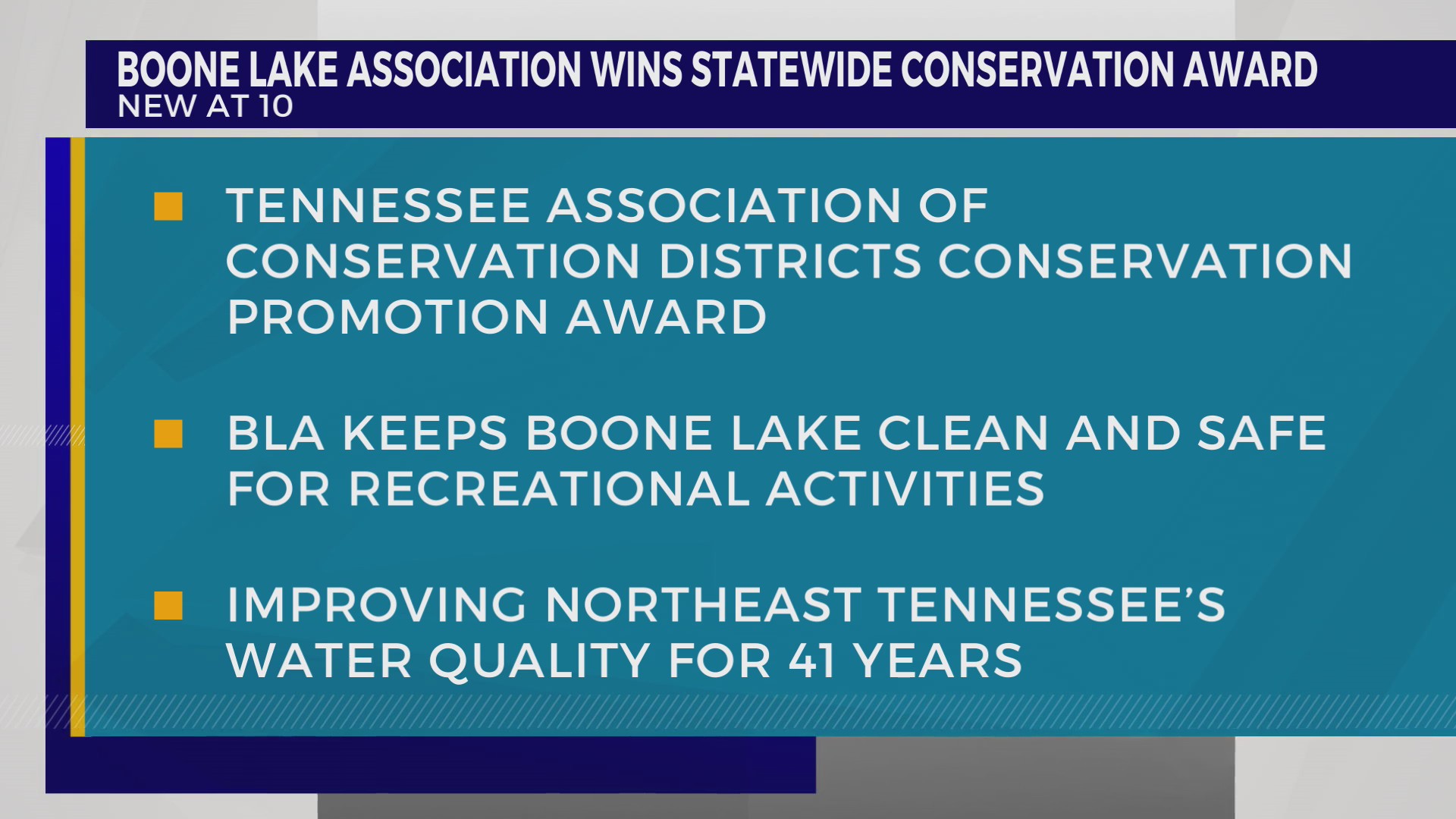 Boone Lake Association wins statewide conservation award – WJHL | Tri ...