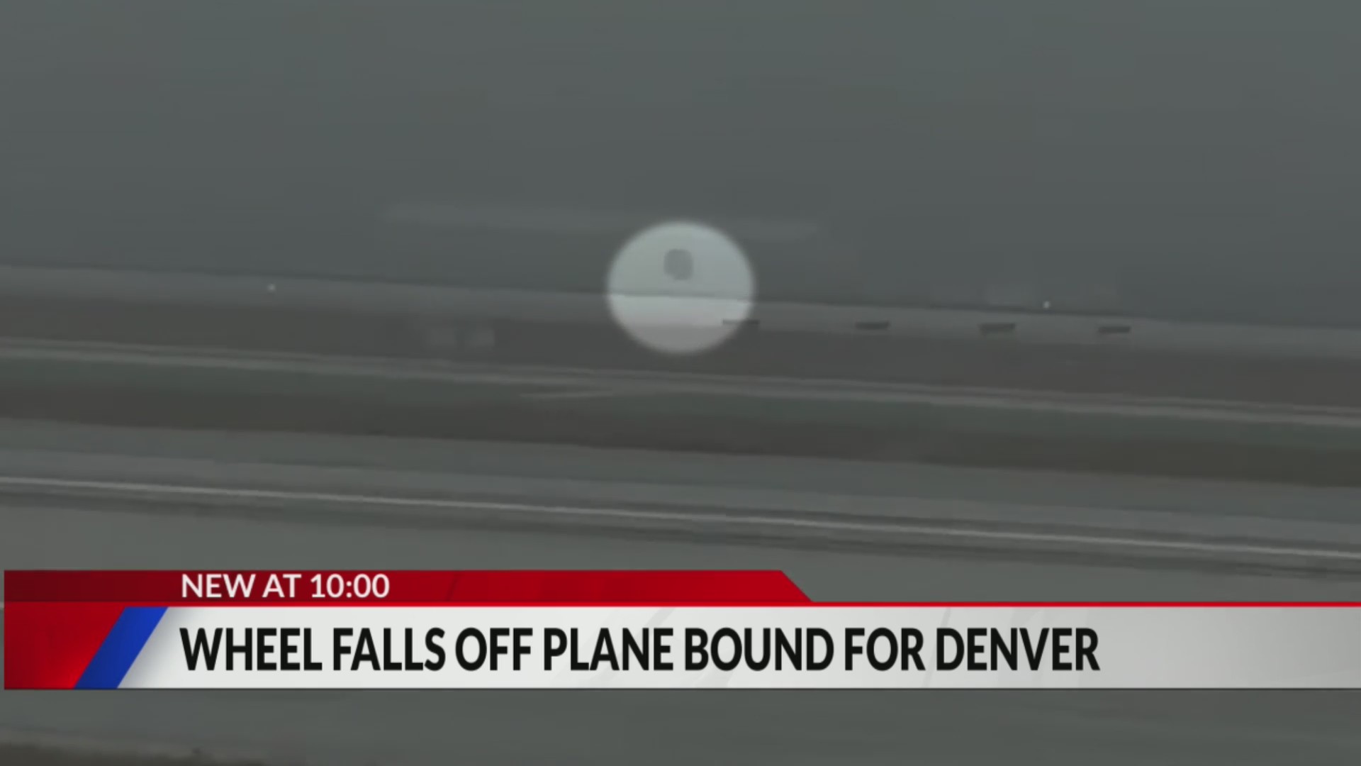 United Airlines flight lands safely in Denver after wheel falls off ...
