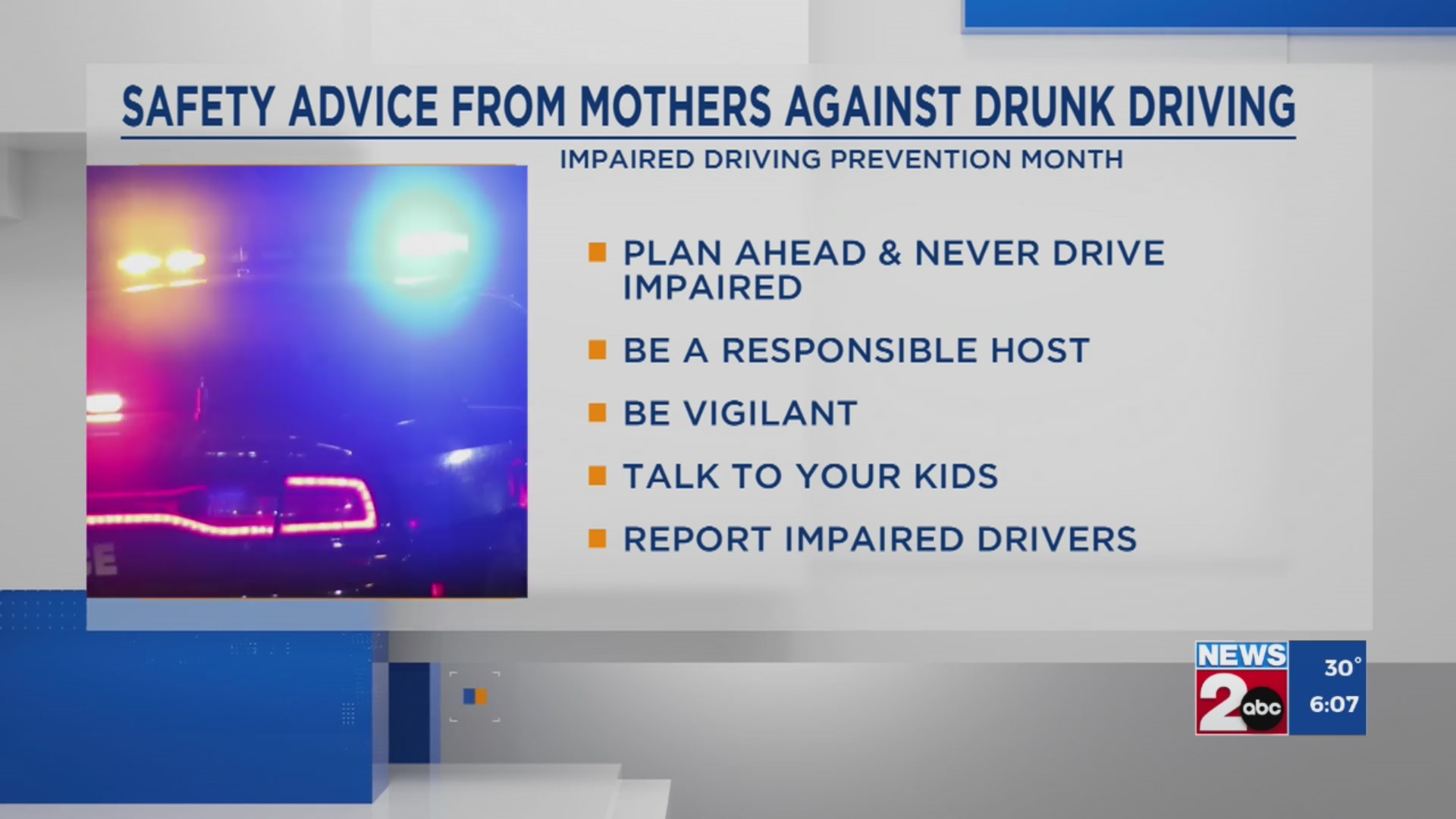 Tips during Impaired Driving Prevention Month – WKRN News 2
