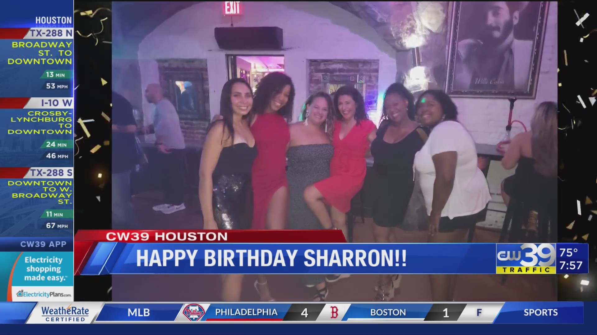 Happy birthday Sharron Melton, from the control room at CW39 HOUSTON ...