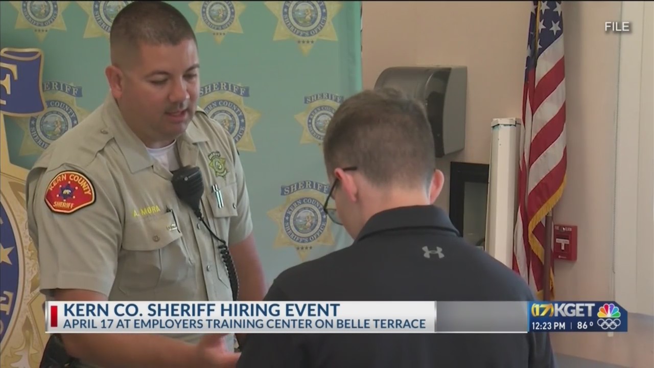 KCSO to hold hiring event April 17 at Employers Training Center – KGET ...