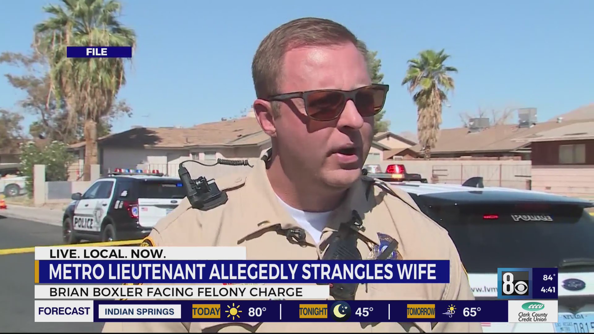 Argument over laundry leads to Las Vegas Metro lieutenant allegedly ...