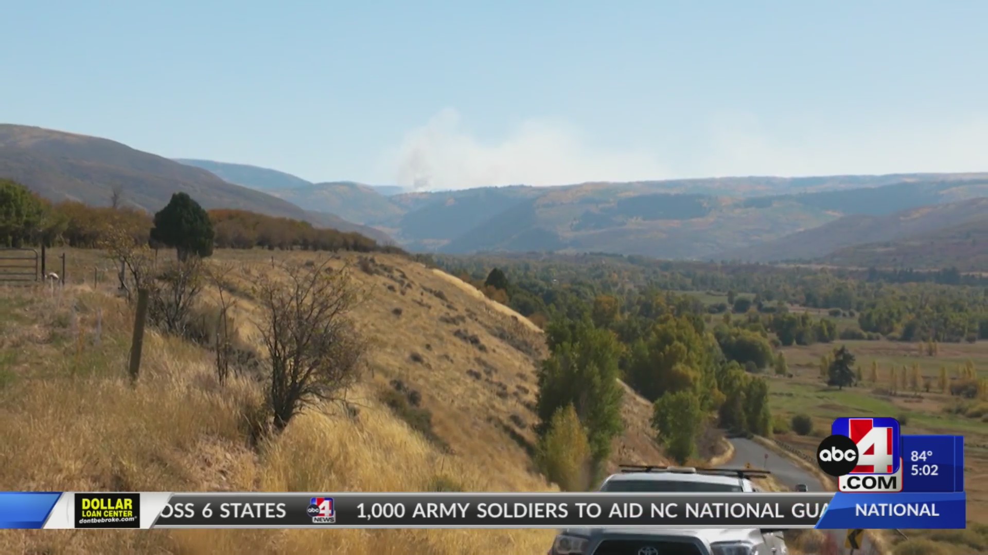 Firefighters camp near the scene of the human-caused Yellow Lake Fire ...