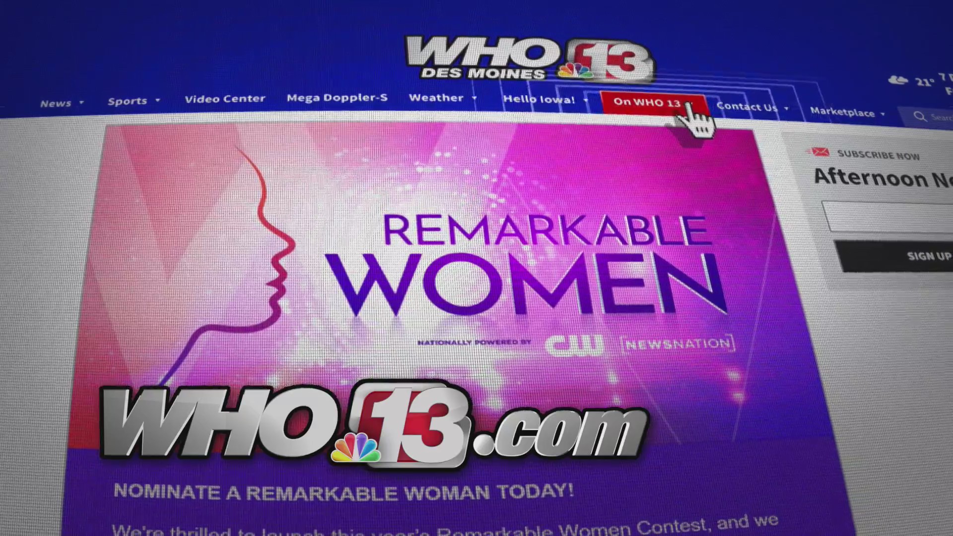 Time is running out to nominate a Remarkable Woman – who13.com