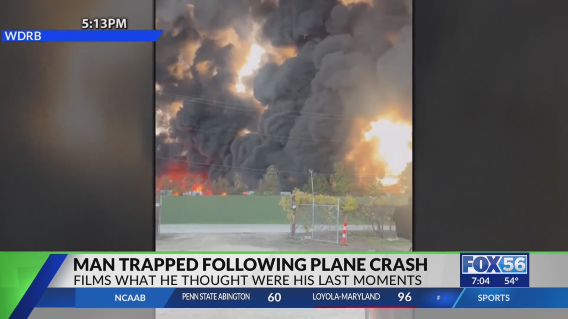 Man was trapped for 2 hours after UPS plane crash – FOX 56 News
