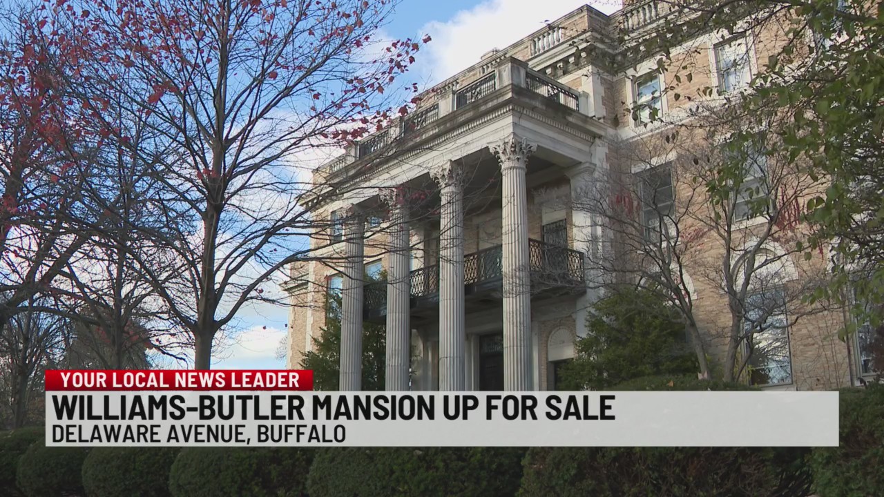 Williams-Butler mansion up for sale – News 4 Buffalo