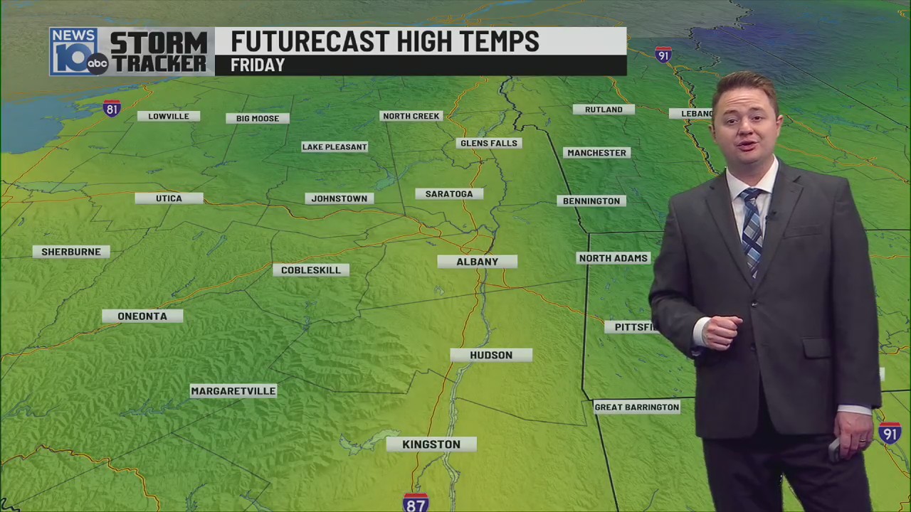 Morning forecast with Meteorologist Matt Mackie – NEWS10 ABC