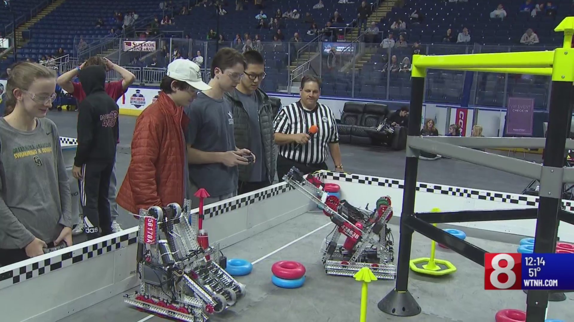Largest robotics competition in Connecticut underway in Bridgeport ...