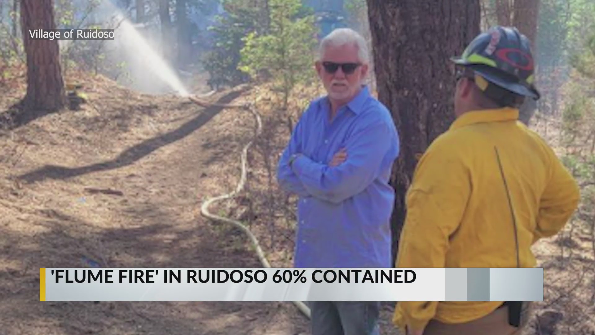 Flume Fire in Ruidoso 60% contained – KRQE NEWS 13 – Breaking News ...