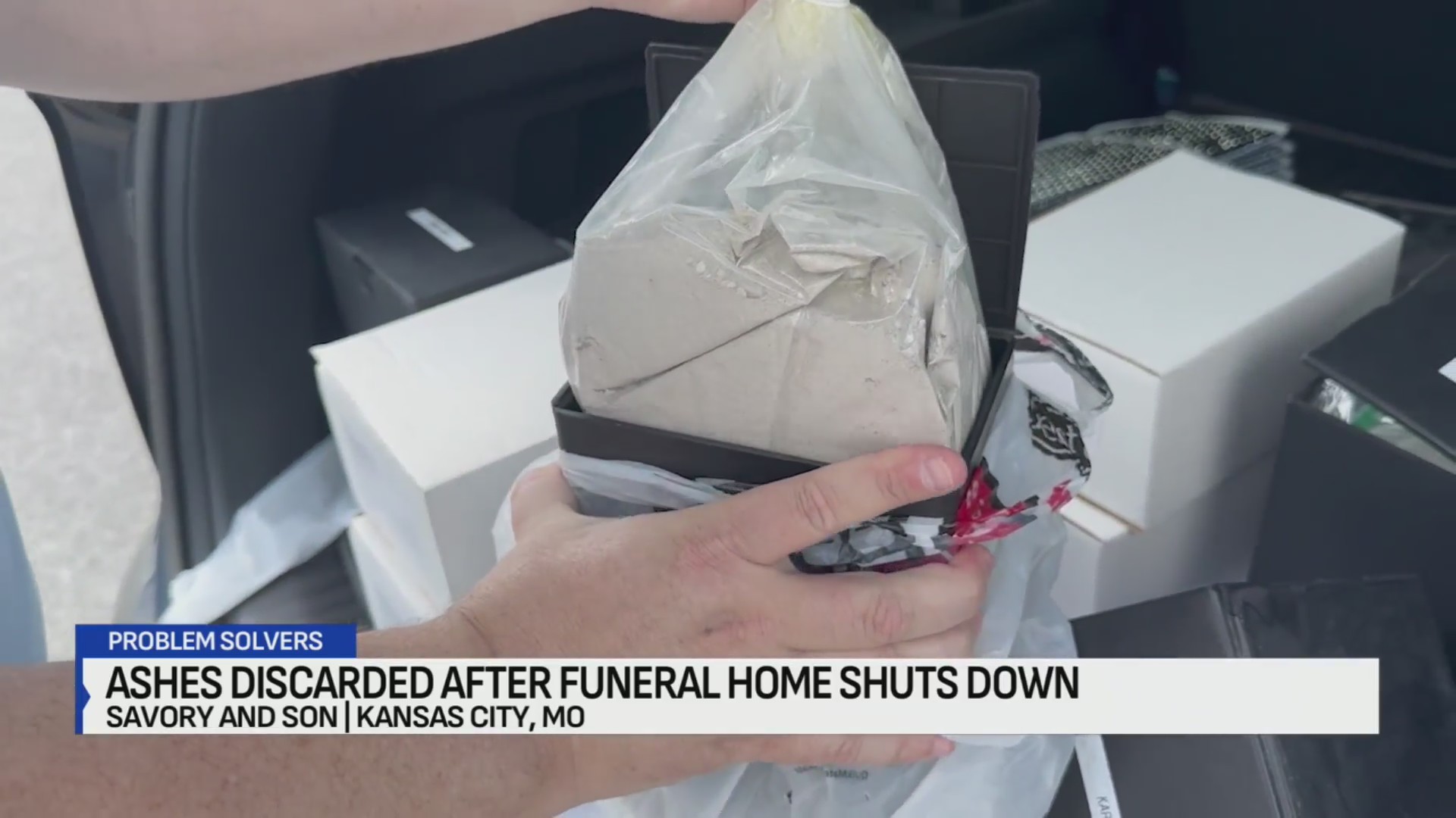 Man finds discarded ashes of 17 people sitting outside shut-down Kansas ...