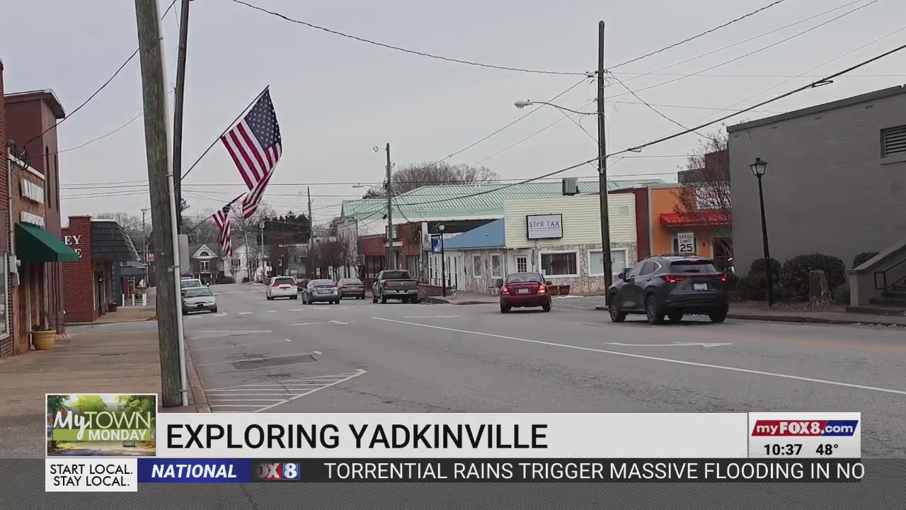 Join us as we explore Yadkinville, North Carolina on My Town Monday ...