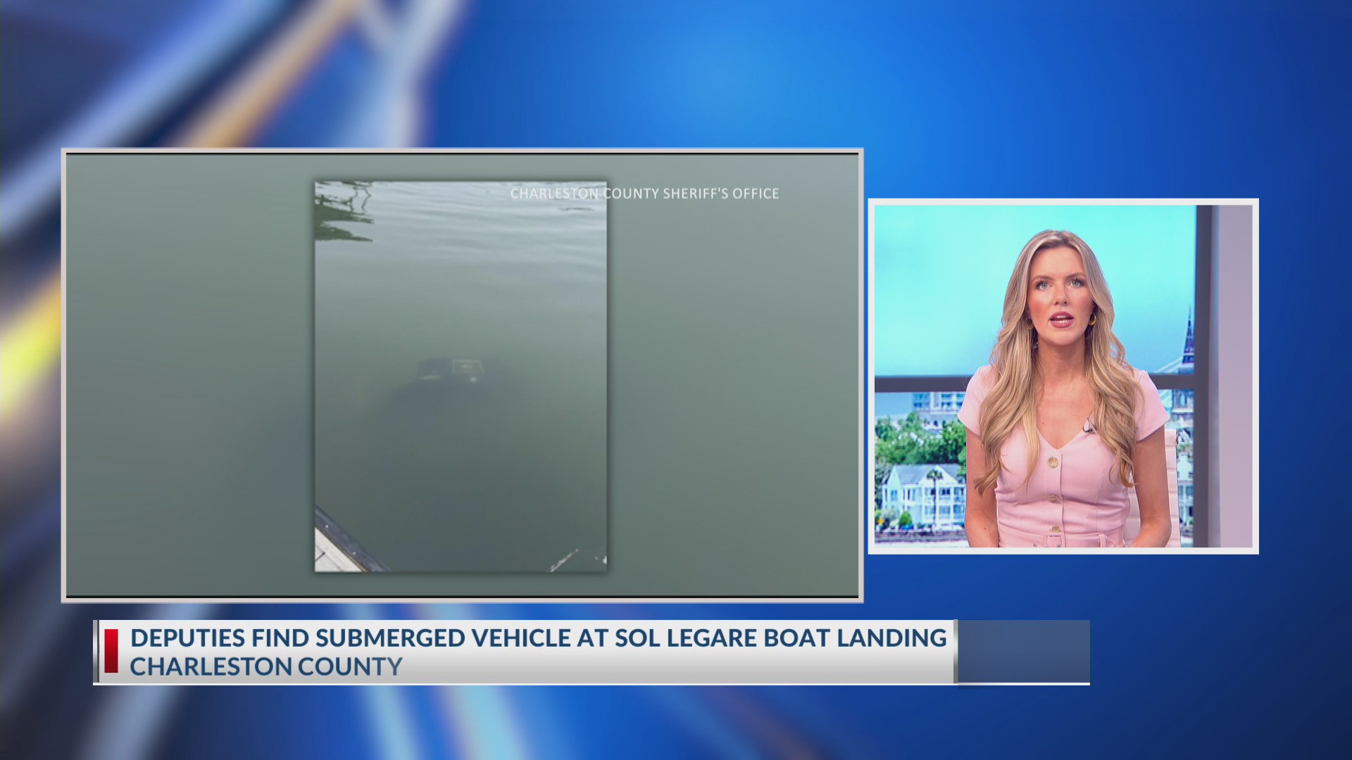 Deputies find submerged vehicle at Sol Legare boat landing – WCBD News 2