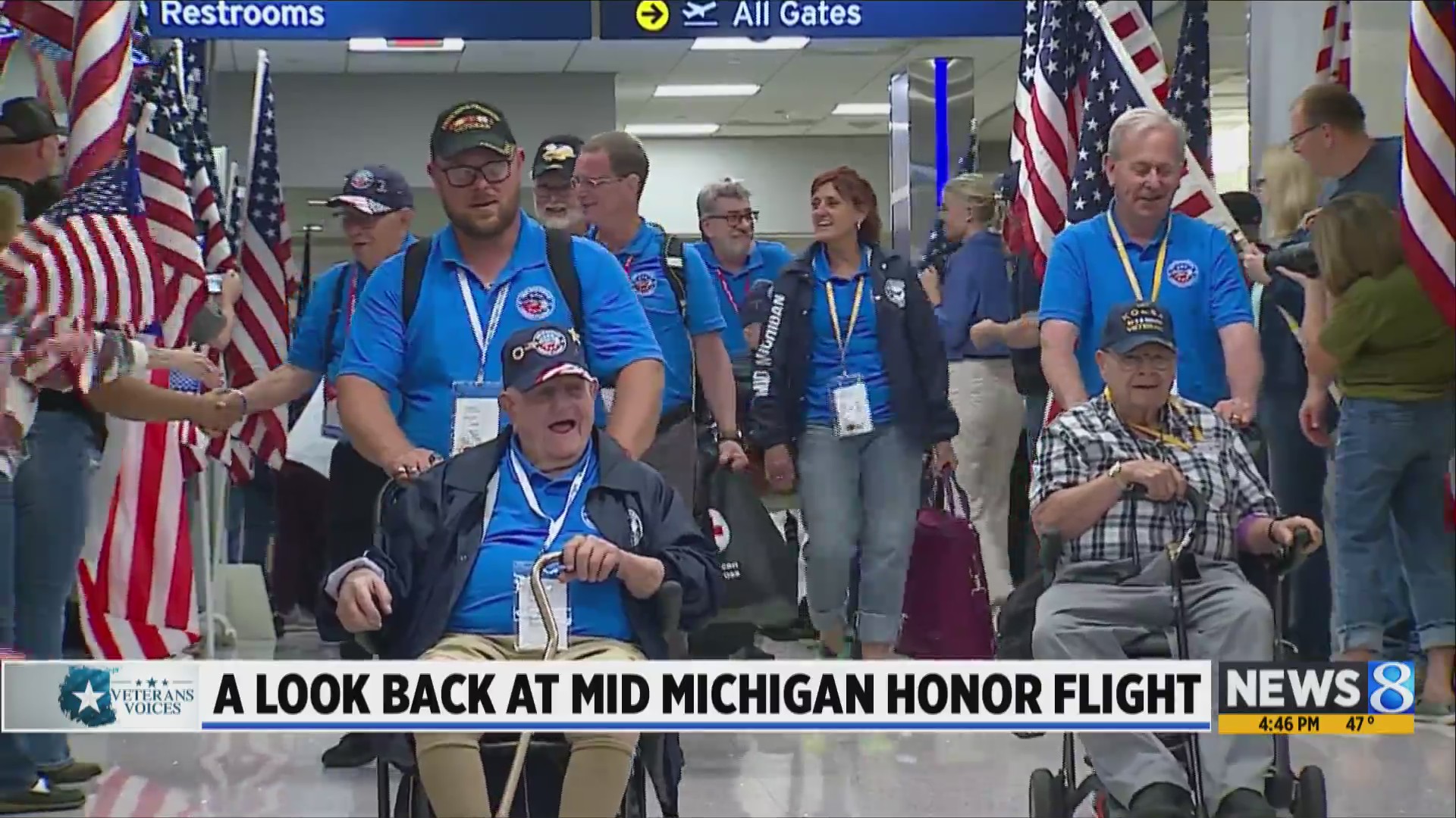 A look back at Mid Michigan Honor Flight – WOODTV.com