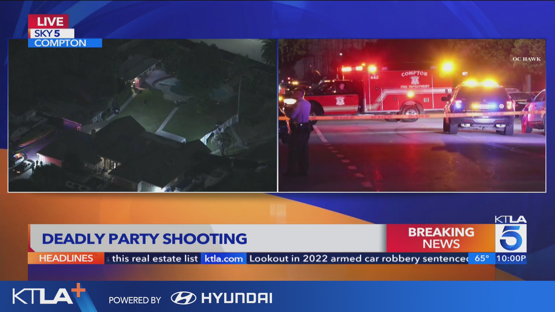 1 killed, multiple injured in Compton party shooting – KTLA