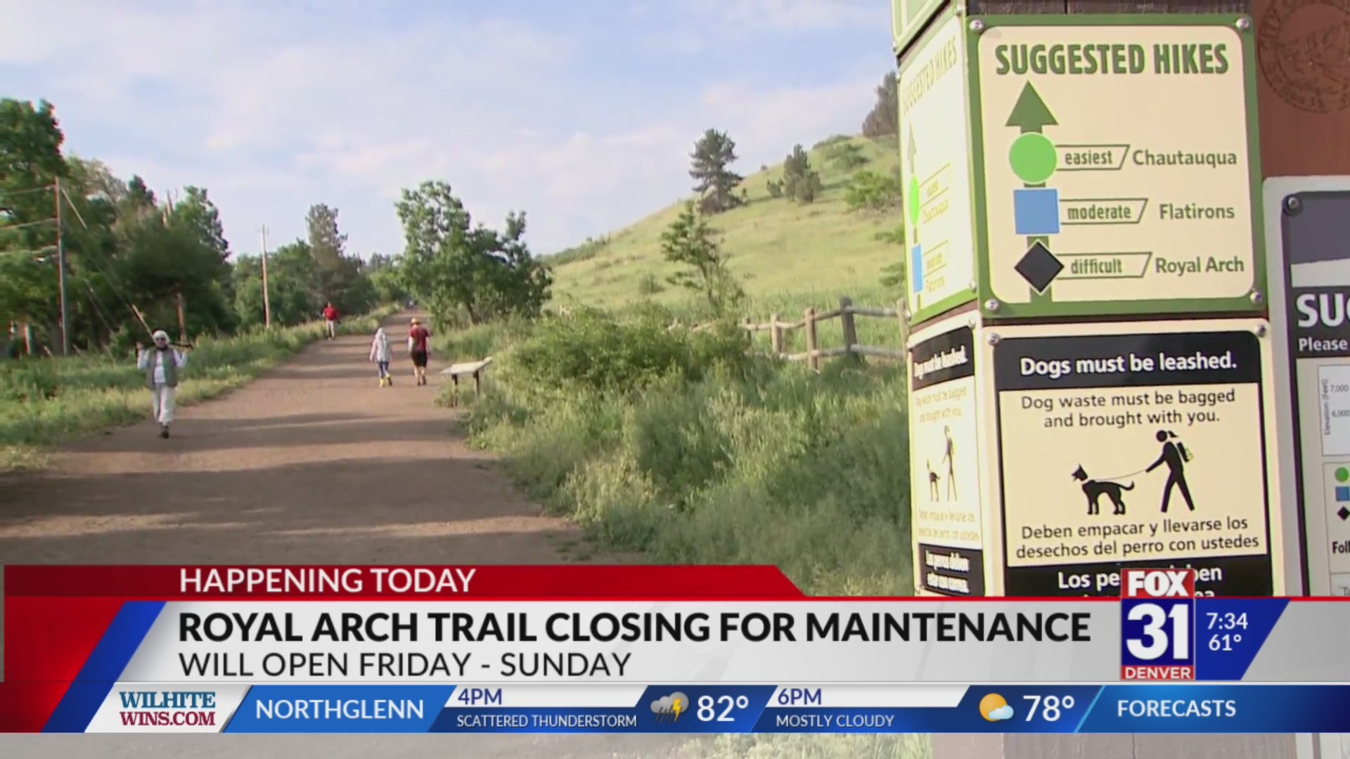 Royal Arch Trail in Boulder expecting closures over the summer for ...