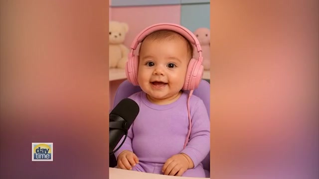 Talking AI baby and pediatrician co-host ‘The Baby Podcast’ | Daytime ...