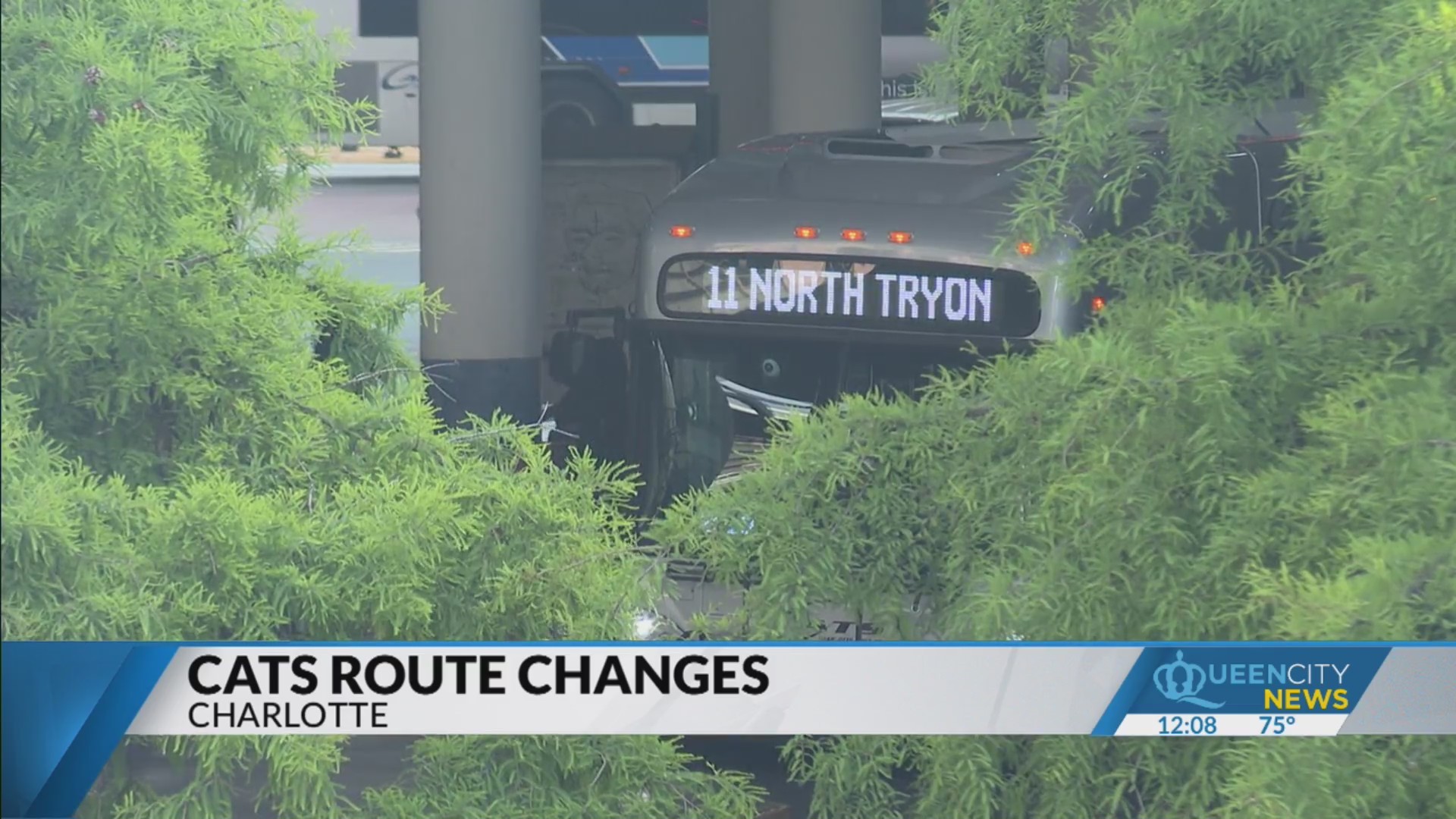 CATS bus route changes go into effect Monday – Queen City News