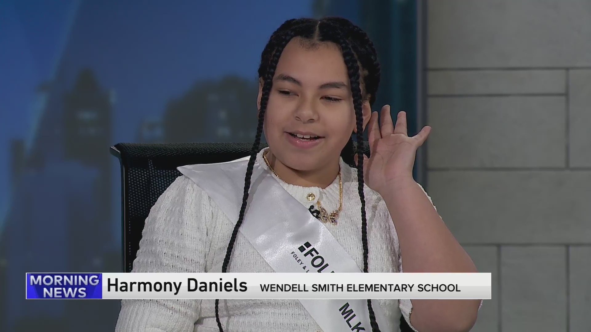 CPS 4th-grade student shares part of speech that won Foley’s Annual MLK ...