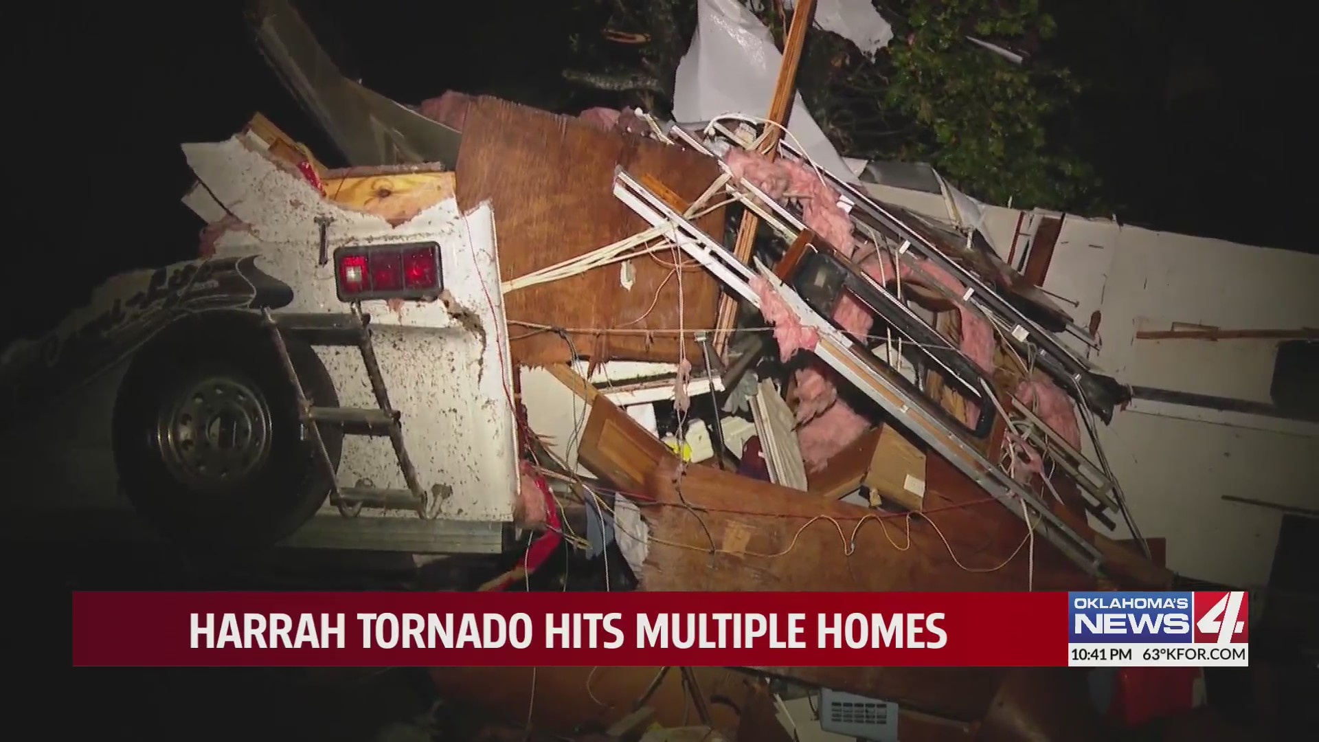 Harrah neighborhood hit by EF-3 tornado – KFOR.com Oklahoma City