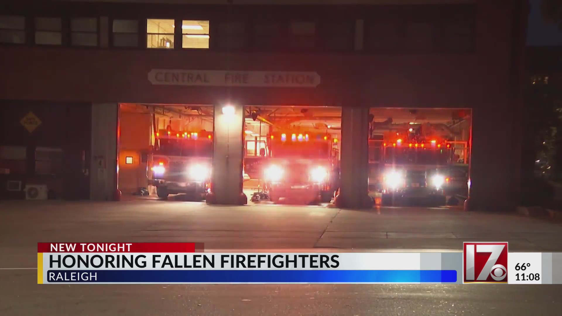 Raleigh Fire Dept. pays tribute to fallen firefighters – CBS17.com