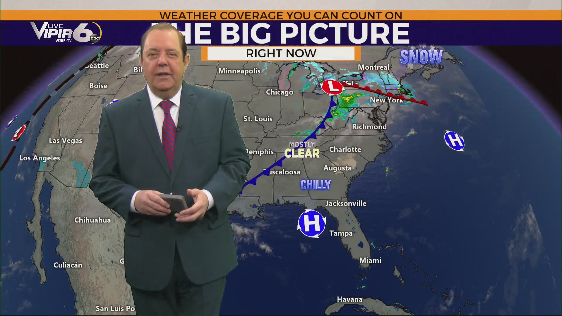 Live VIPIR 6 Forecast Thursday, February 27, 2025 – WJBF