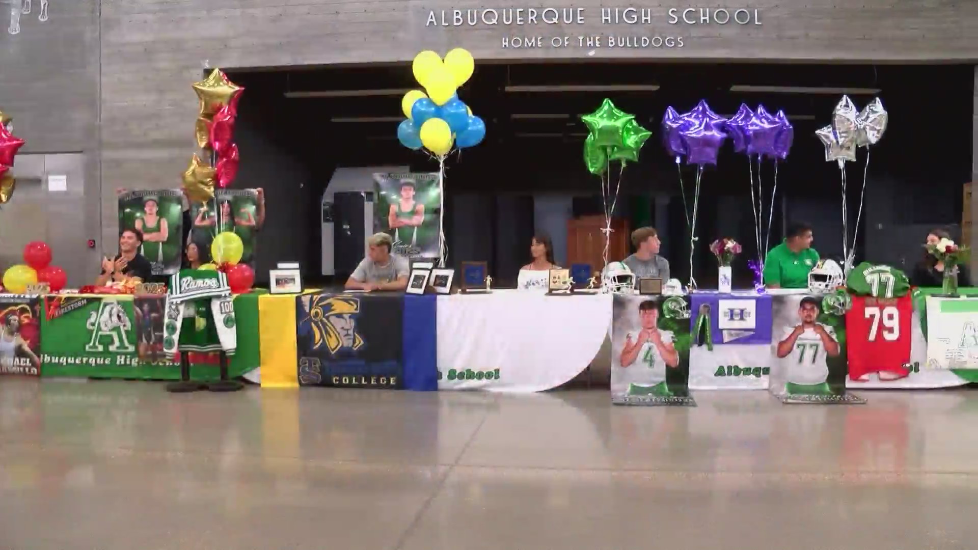 Nine student-athletes sign at Albuquerque High – KRQE NEWS 13 ...