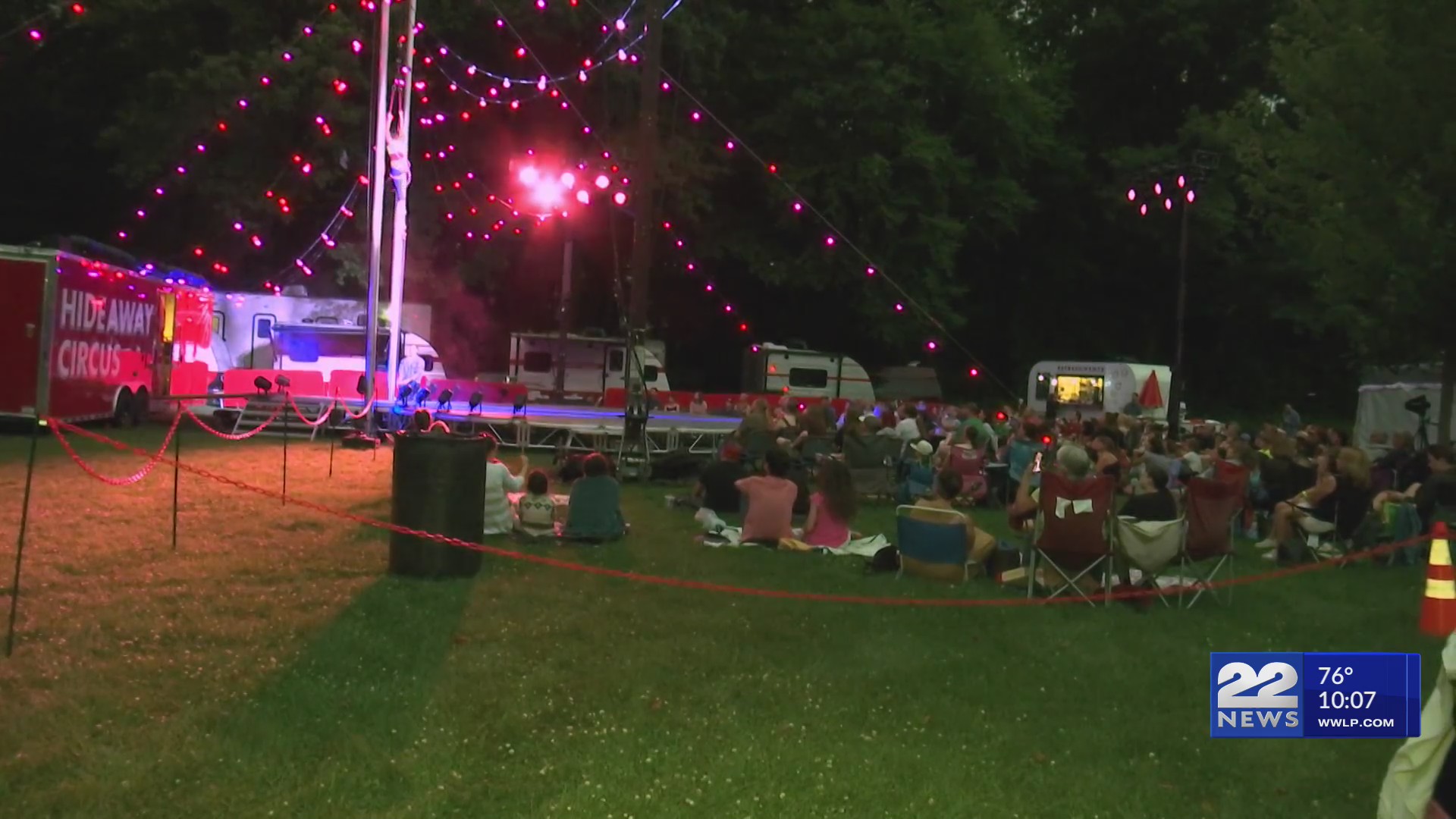 Hideaway Circus returns to Buttery Brook Park in South Hadley – WWLP