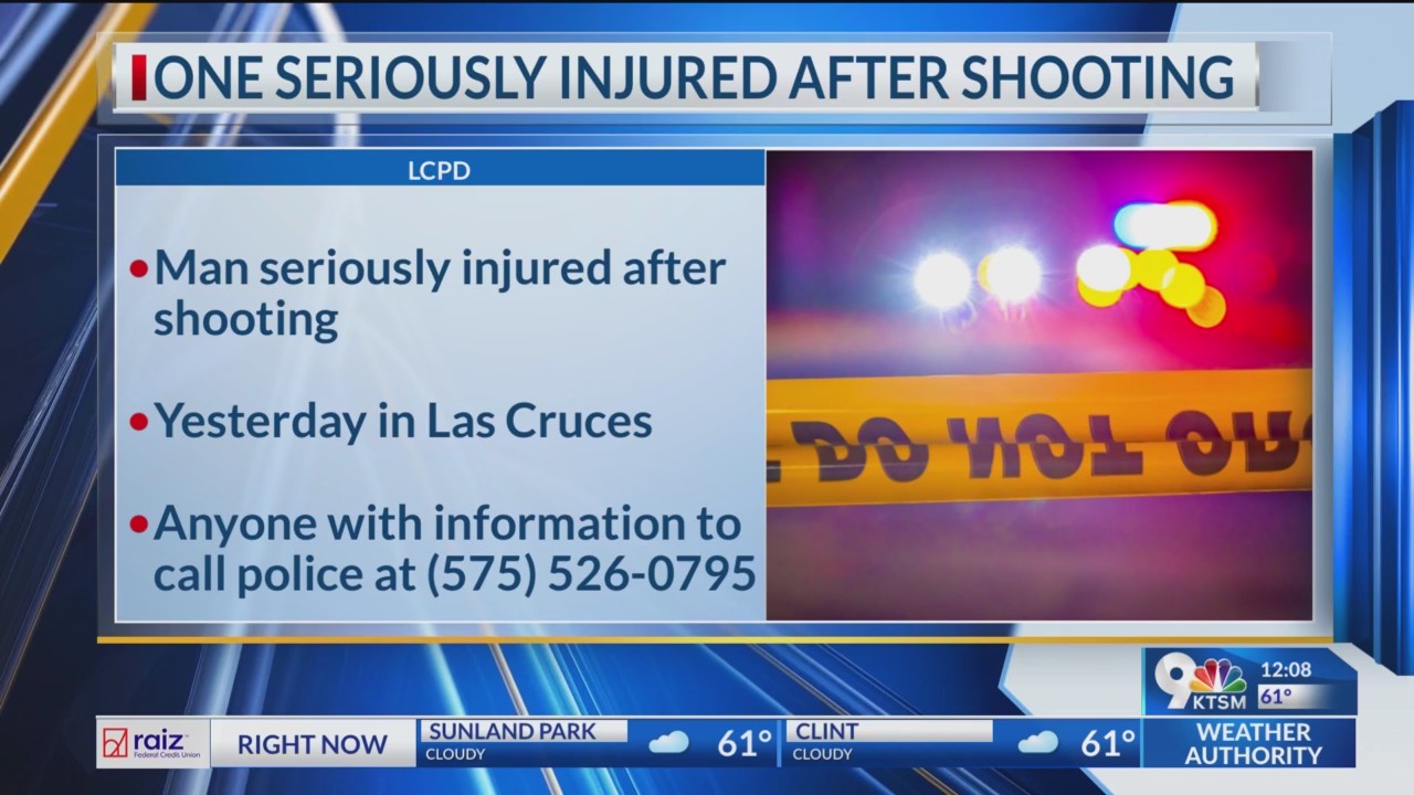 LC Police: 1 seriously injured after shooting – KTSM 9 News