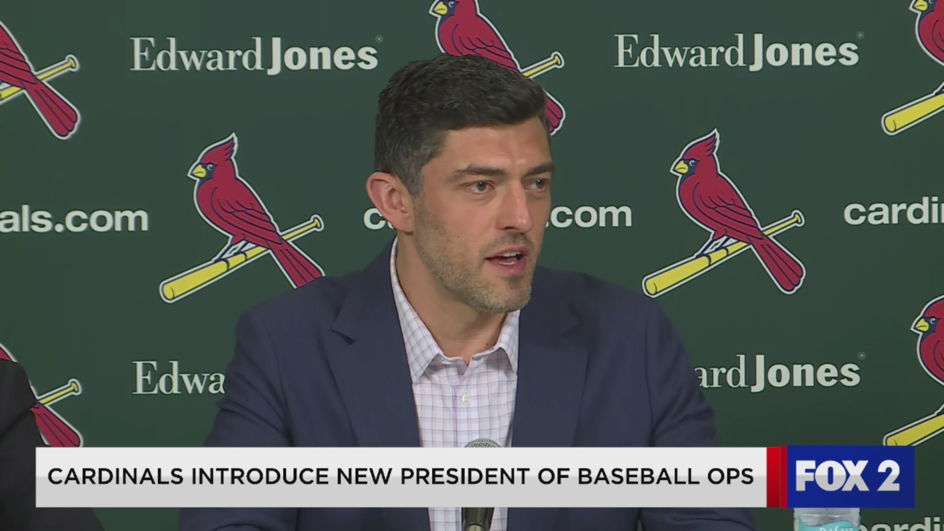 St. Louis Cardinals introduce new President of Baseball Operations ...