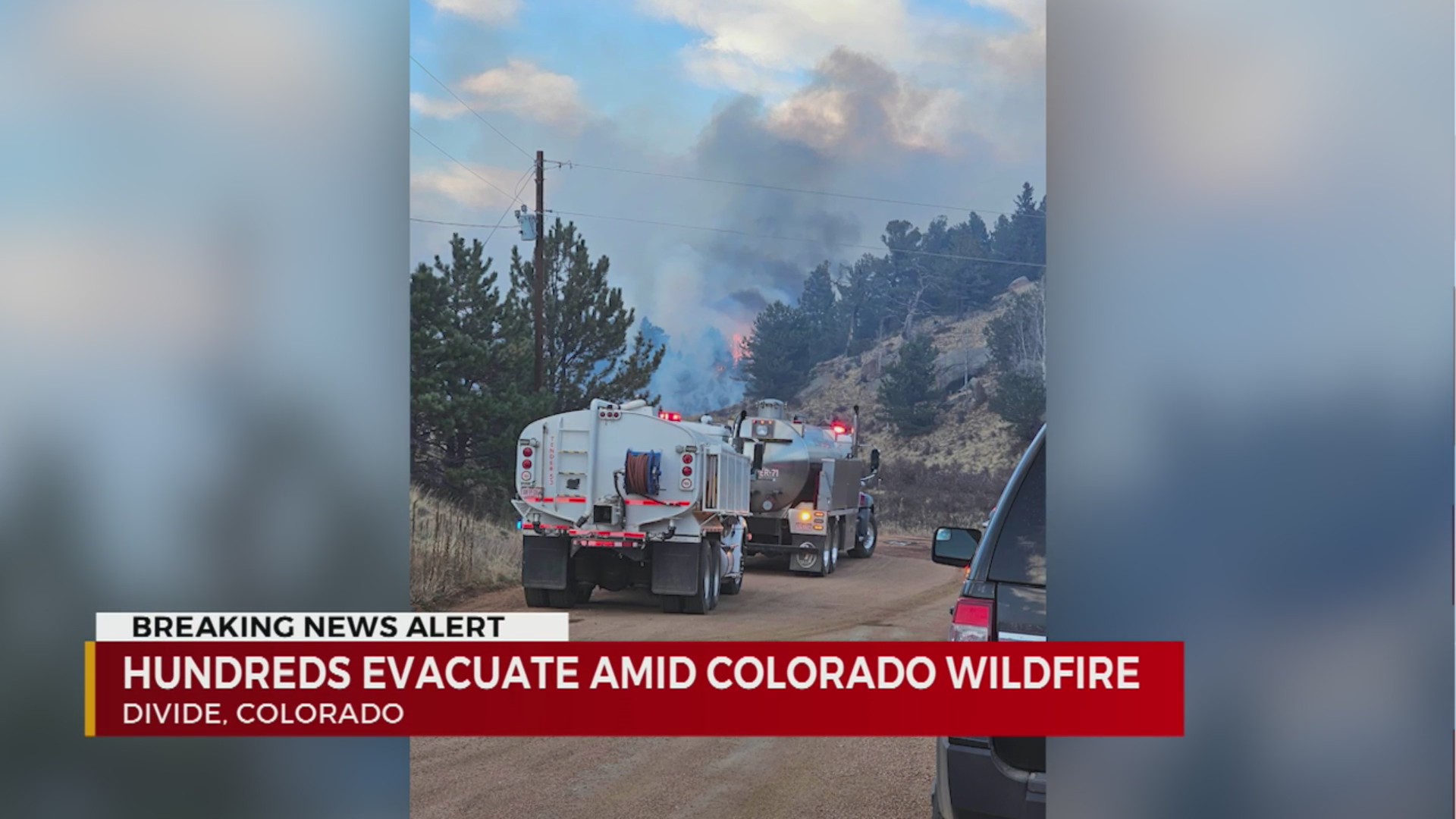 Hundreds evacuate amid Colorado wildfire – WKRN News 2