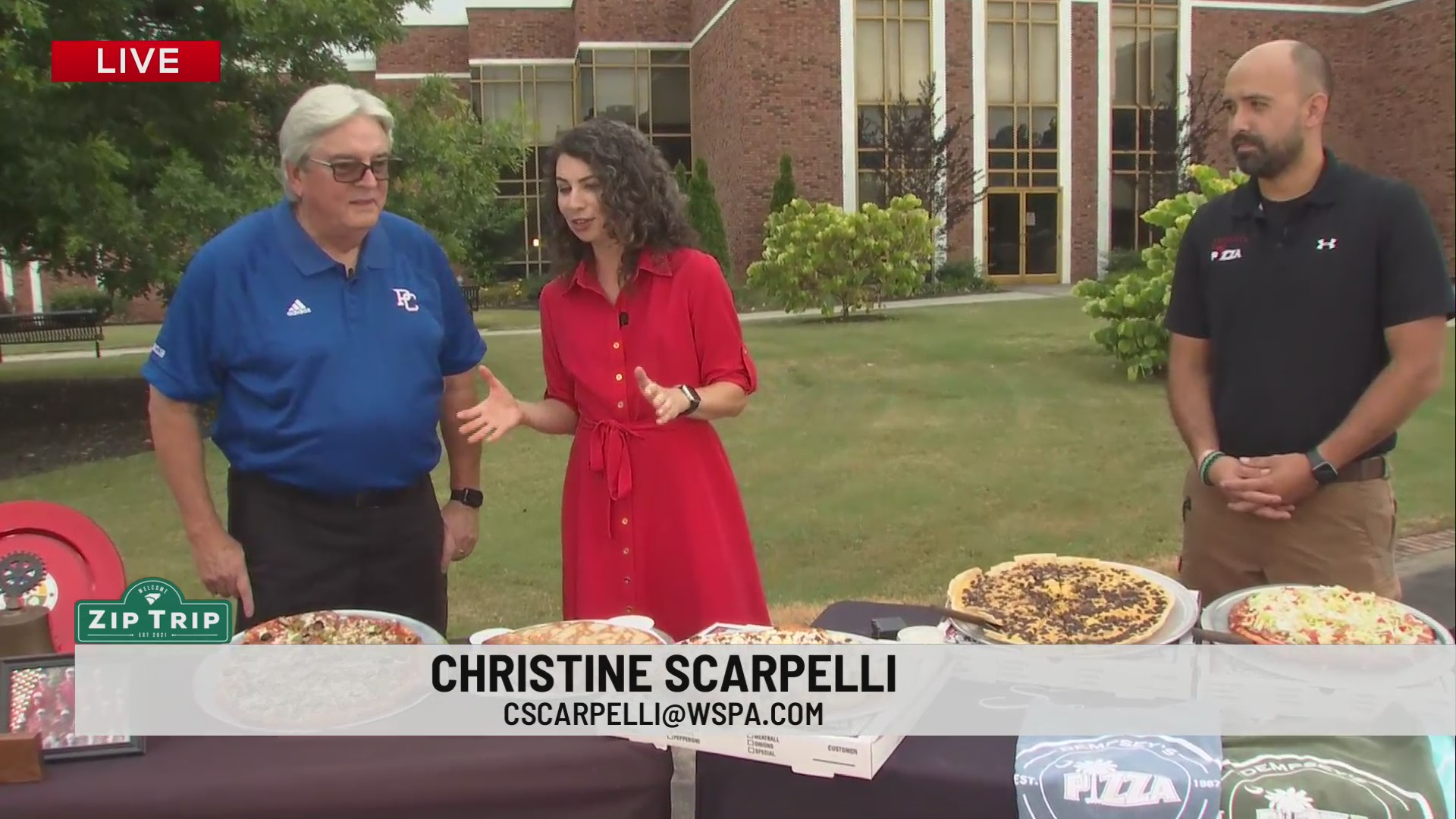 Zip Trip Clinton: Mayor Randy Randall & Kory Dempsey’s Pizza – WSPA 7NEWS