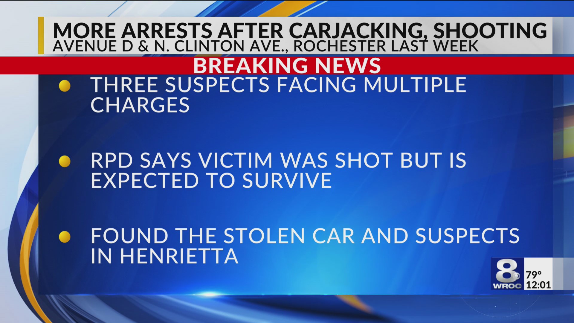 Two suspects arrested in connection to carjacking and shooting in ...